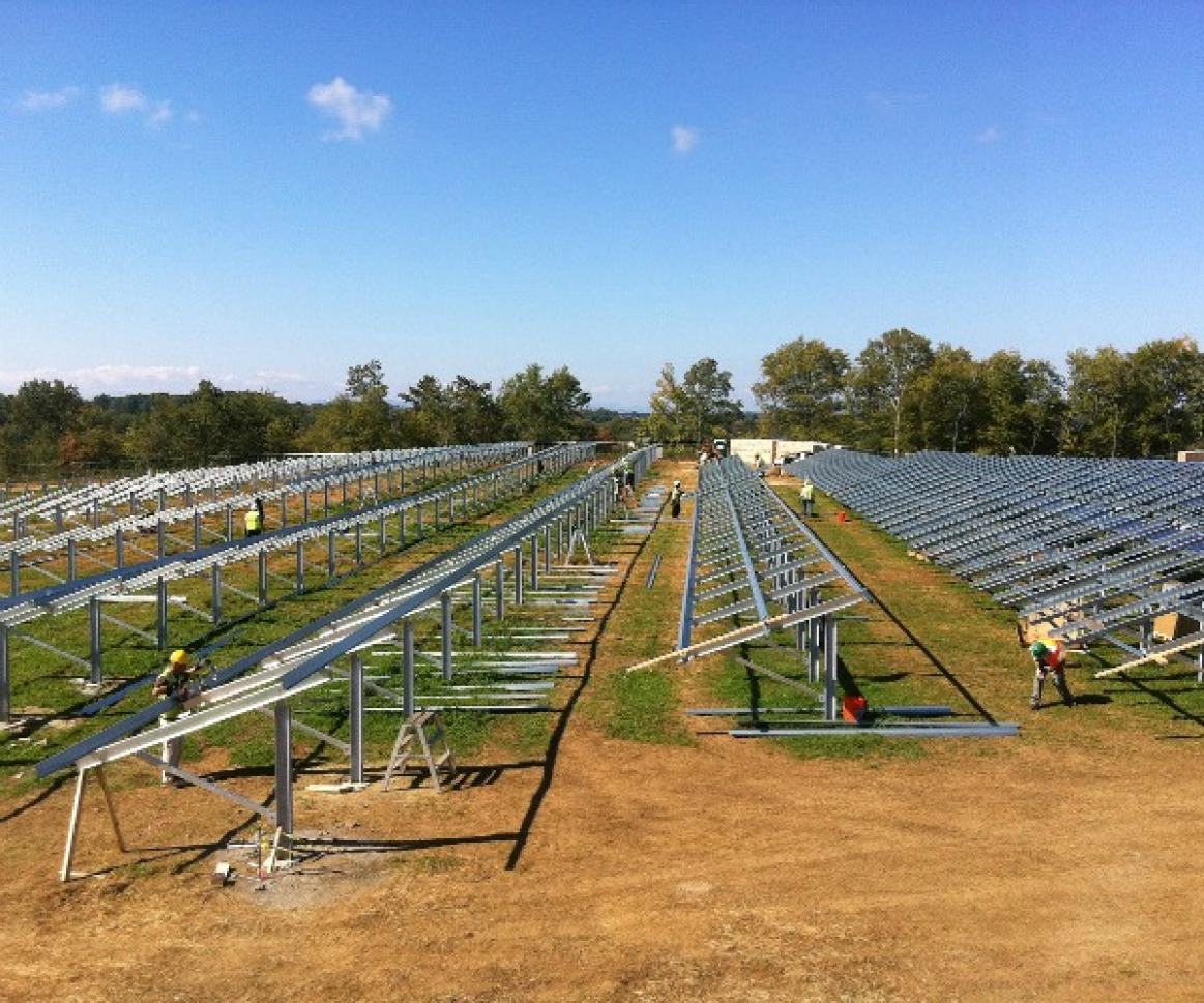Types of PV Racking Ground Mounts | Greentech Renewables
