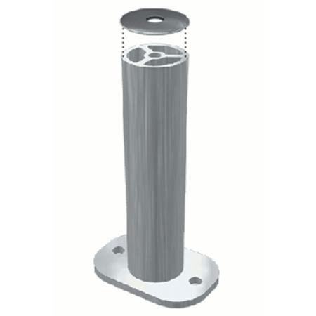 Unirac 6" Aluminum Standoff Dark, 004600D | Greentech Renewables