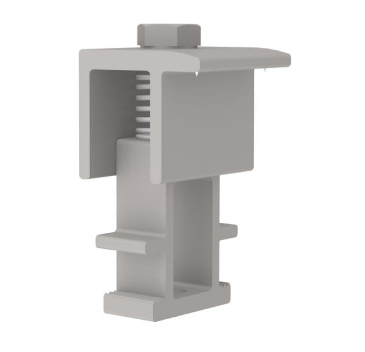 K2 Systems End Clamp Set, Mill, 4000197 | Greentech Renewables