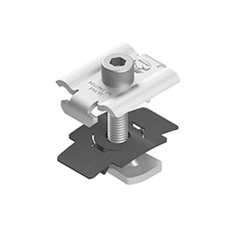 K2 Systems L-Foot Slotted Set, Mill, 4000630 | Greentech Renewables