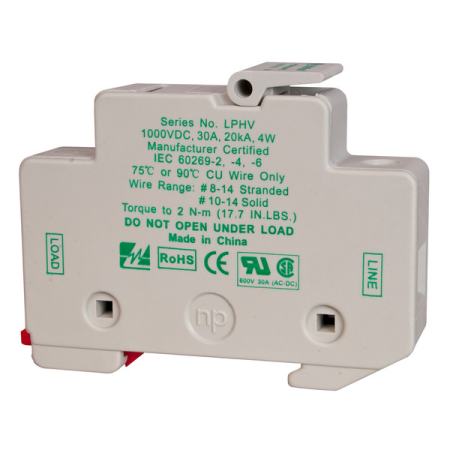 MidNite Solar MNTS Fuse Holder DIN Rail Mount | Greentech Renewables