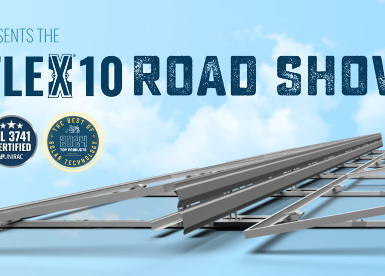 Unirac Gridflex 10 Roadshow | Greentech Renewables