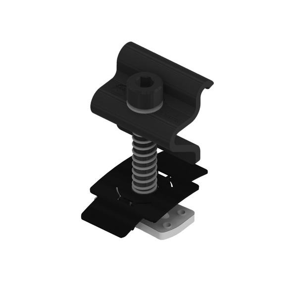 K2 Systems CrossRail End Clamp, 30-40mm, Dark, 4000091 | Greentech ...