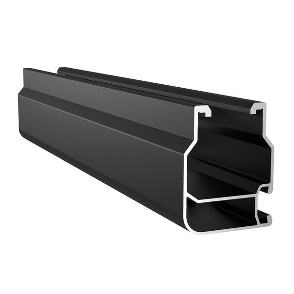 Pegasus Solar 168" Rail - Black, PSR-B168 | Greentech Renewables