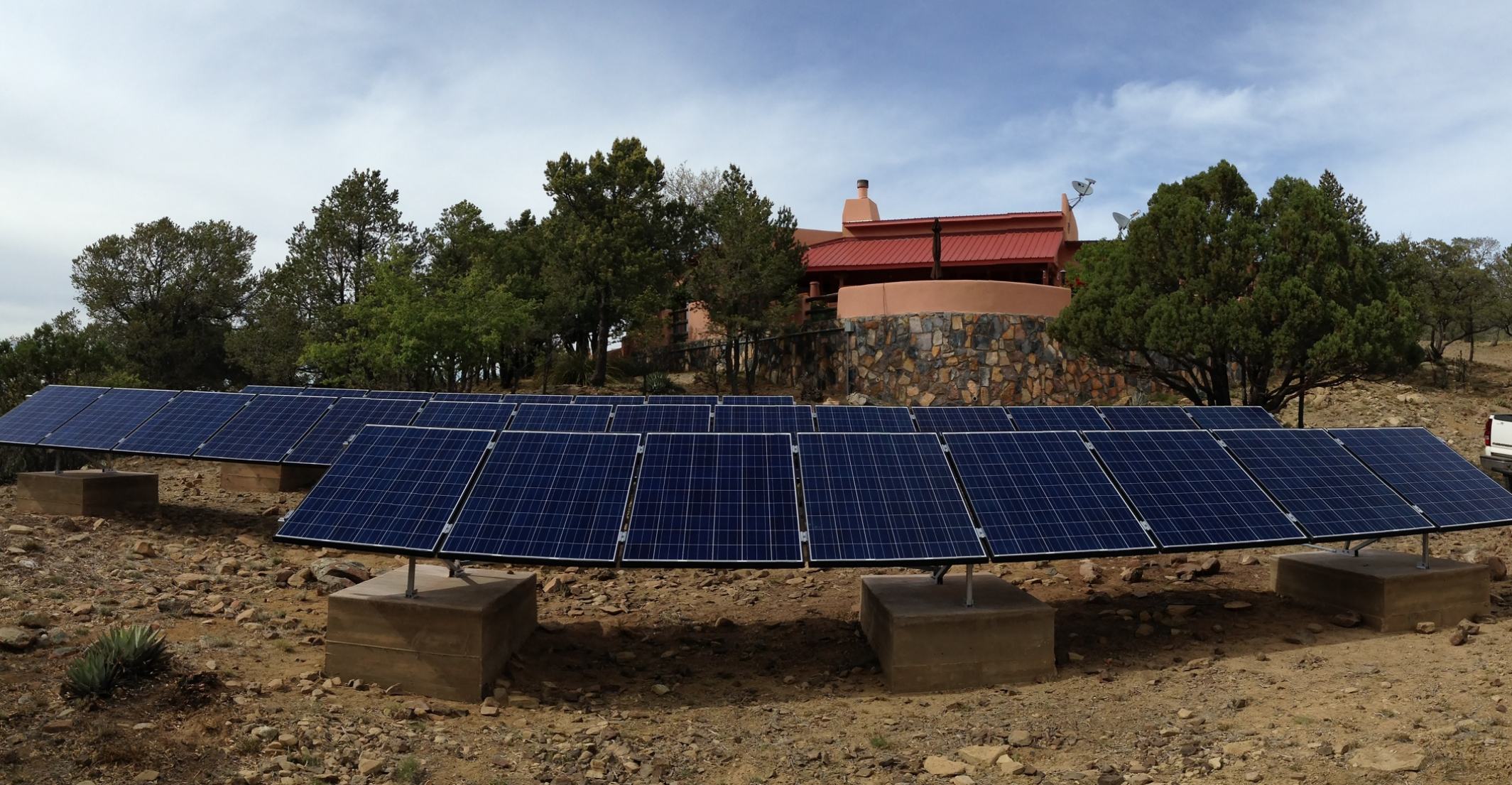 8 kW Silver City NM Ground Mount | Greentech Renewables