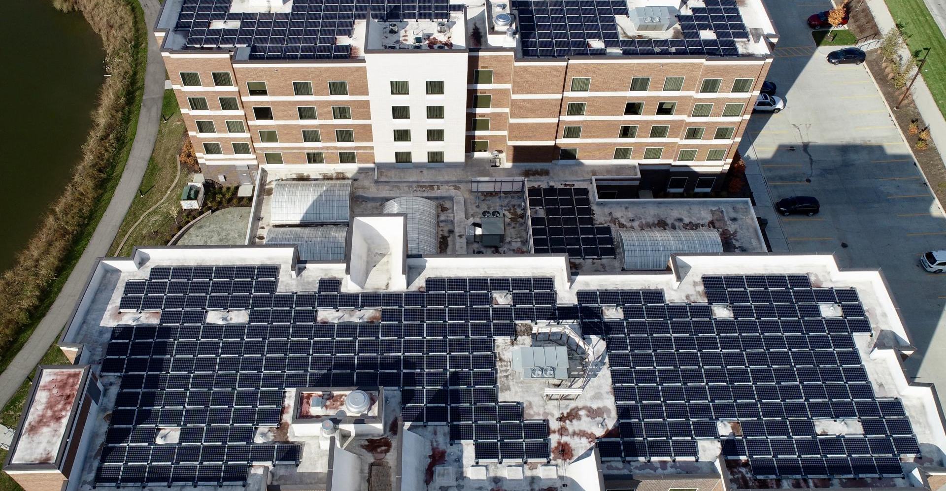 Marriott Hotel Project | Greentech Renewables