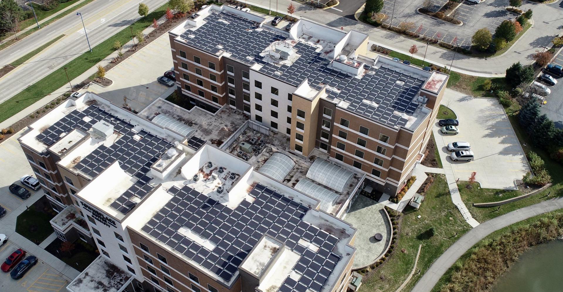 Marriott Hotel Project | Greentech Renewables